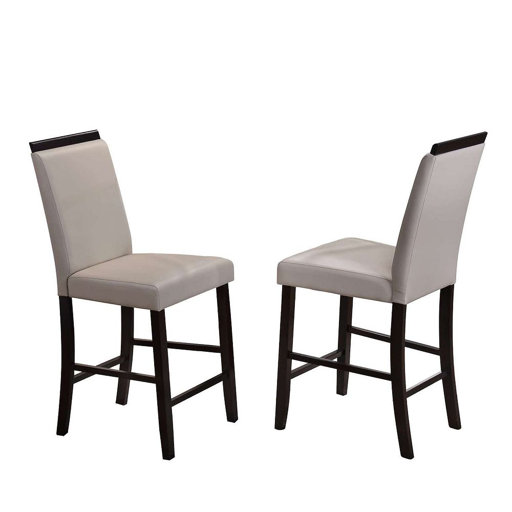Kings Brand Furniture Modern design Set of 2 Dining Chairs