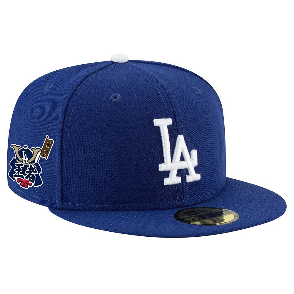 Men's New Era Royal Los Angeles Dodgers 2025 Champions Samurai Side ...