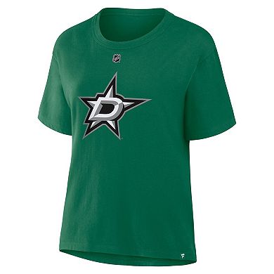Women's Fanatics Tyler Seguin Kelly Green Dallas Stars Authentic Stack ...