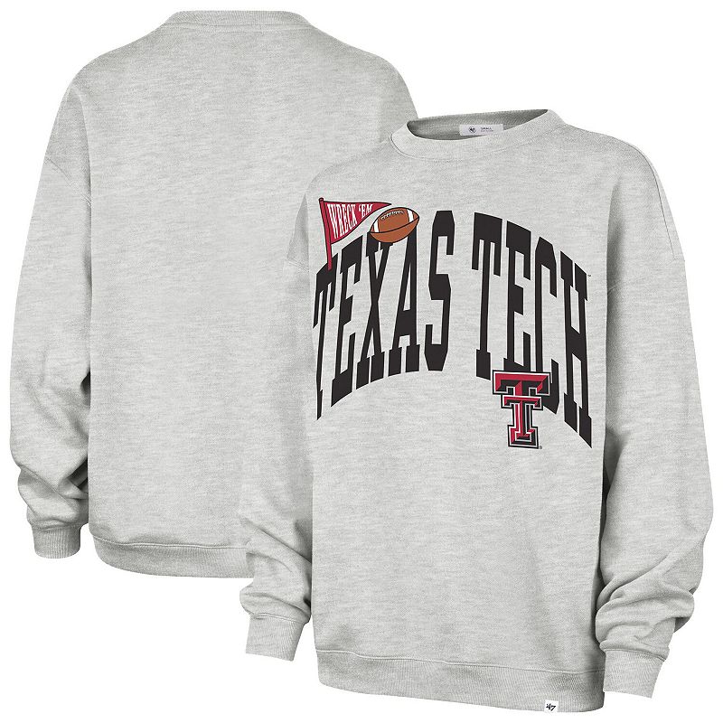 UPC 199791665007 - Women's '47 Gray Texas Tech Red Raiders Icon Fleece ...