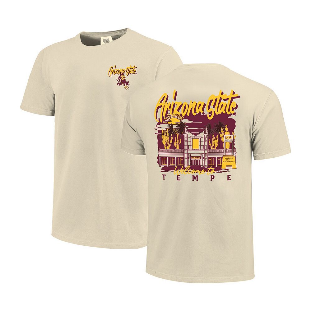 Men's Image One Natural Arizona State Sun Devils Comfort Colors Hand ...