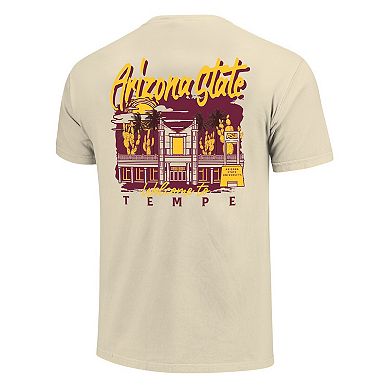 Men's Image One Natural Arizona State Sun Devils Comfort Colors Hand ...