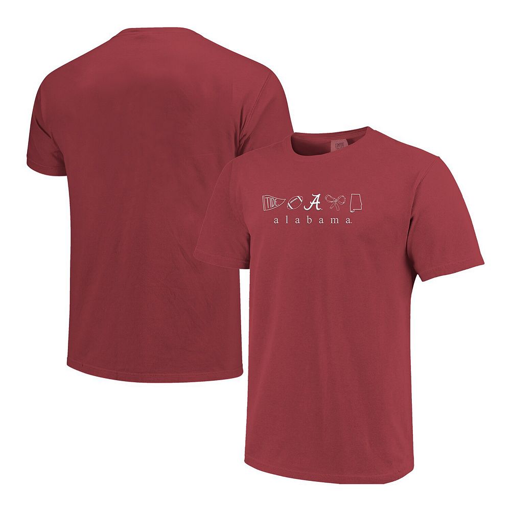 Women's Crimson Alabama Crimson Tide Comfort Colors T-Shirt