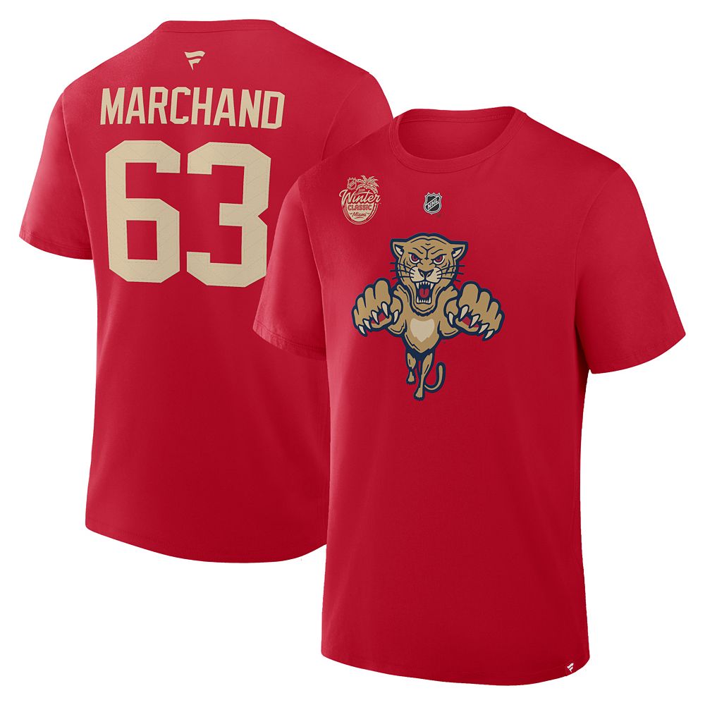 Men's Fanatics Brad Marchand Red Florida Panthers 2026 NHL Winter ...
