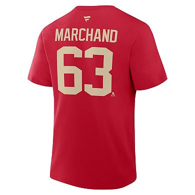Men's Fanatics Brad Marchand Red Florida Panthers 2026 NHL Winter ...