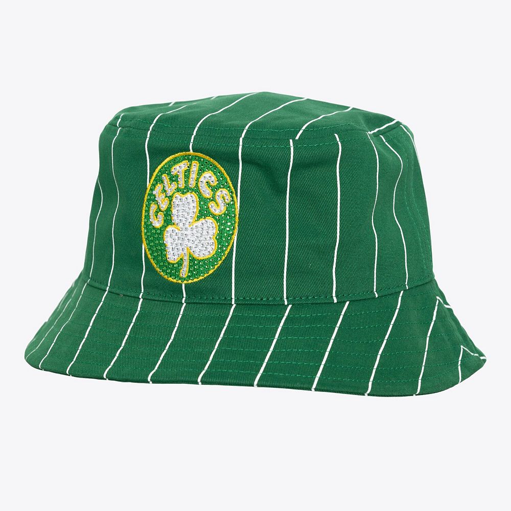 Men's Mitchell & Ness x DANNIJO Kelly Green Boston Celtics Bucket Hat