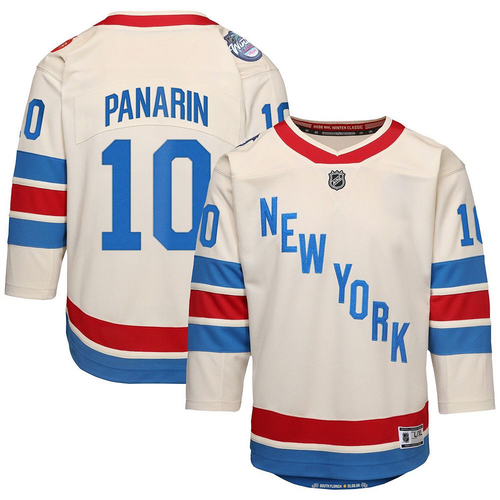 Youth Outerstuff Artemi Panarin White New York Rangers 2026 NHL Winter ...