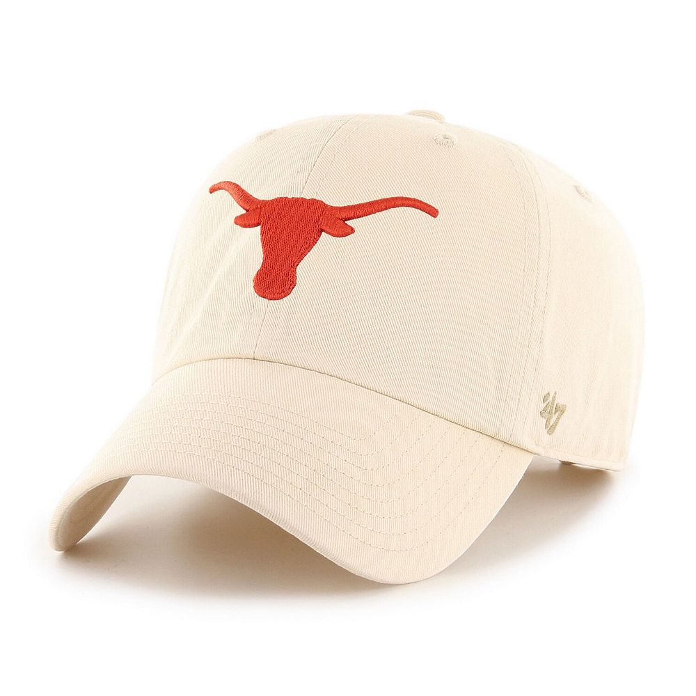 Men's '47 Natural Texas Longhorns Clean Up Adjustable Hat