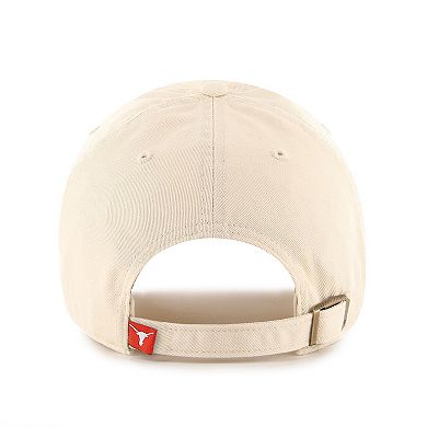 Men's '47 Natural Texas Longhorns Clean Up Adjustable Hat