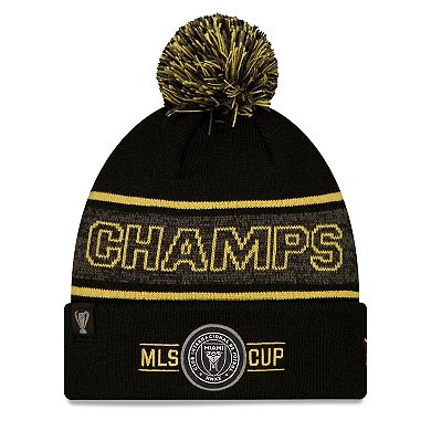 Men's New Era Black Inter Miami CF 2025 MLS Cup Champions Locker Room ...