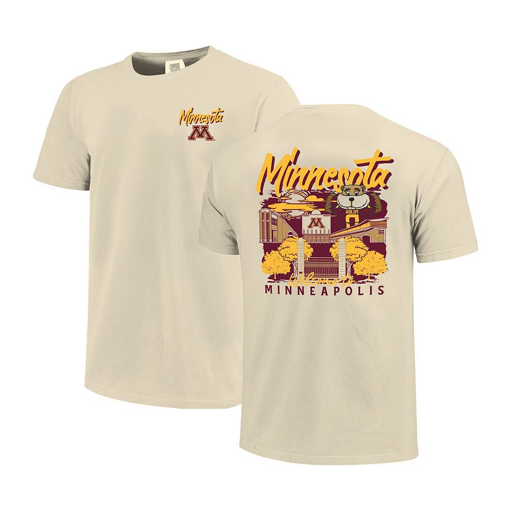 Men's Image One Natural Minnesota Golden Gophers Comfort Colors Hand ...