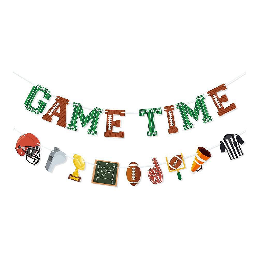 Splendid Frame Game Time Party Banner