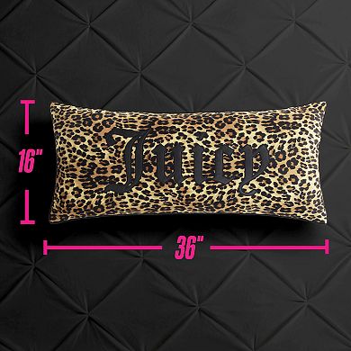 Juicy Couture Gothic Cheetah Decorative Pillow