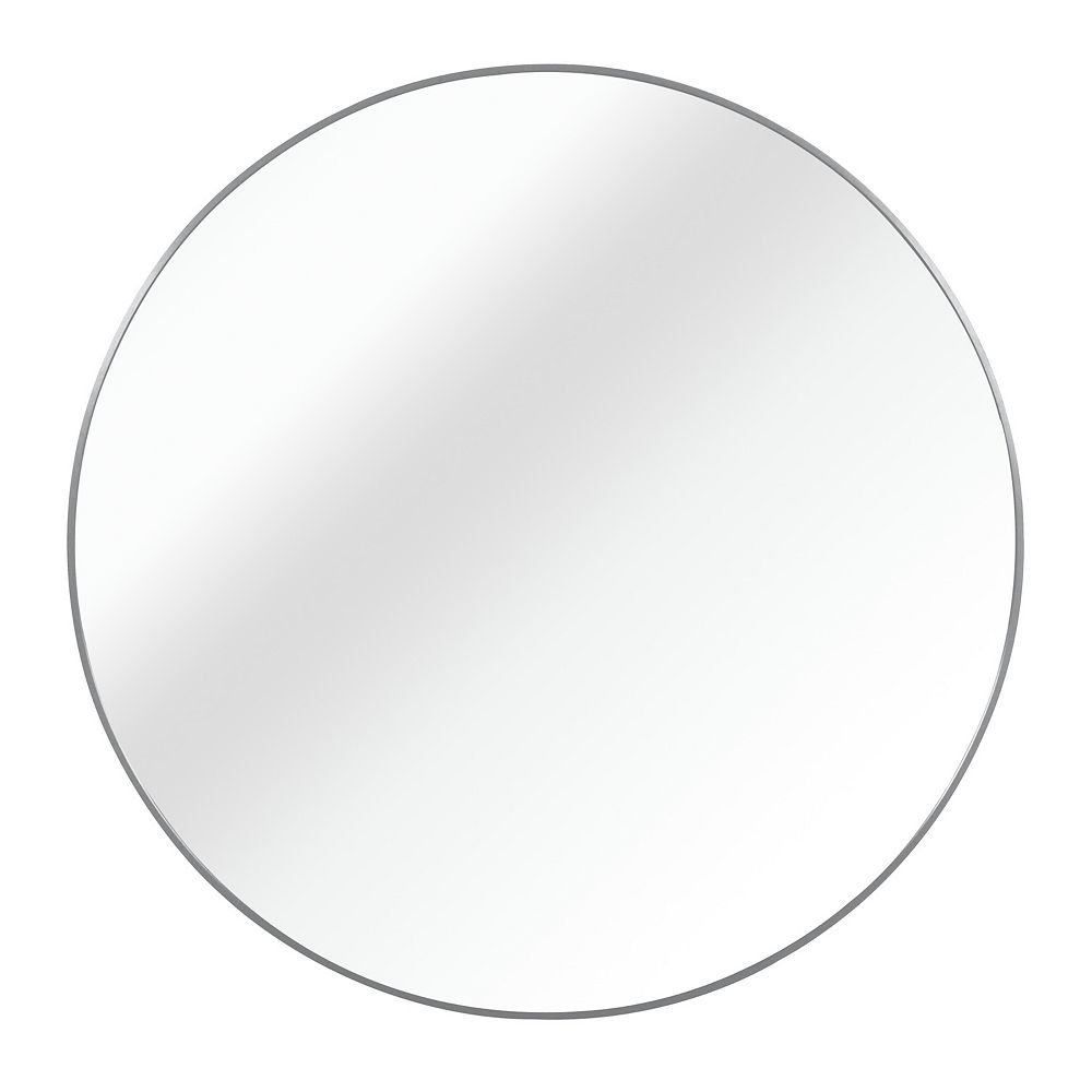 ELEMENT ACE 32 Inch Round Wall Mirror with Metal Frame for Modern ...