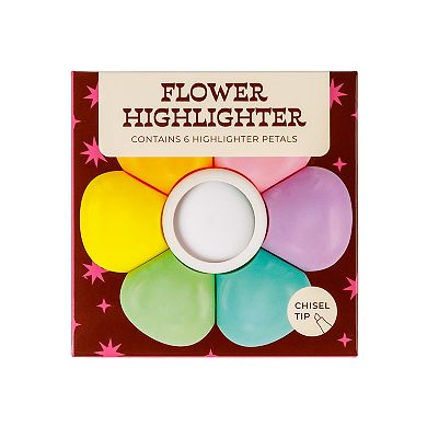 6-Piece Chisel Tip Highlighter Set