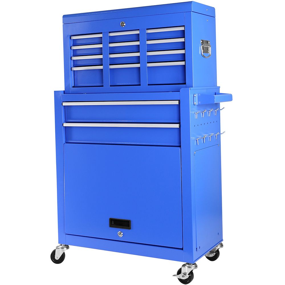 ELEMENT ACE Rolling Tool Chest Cabinet with 8 Drawers and Locking ...
