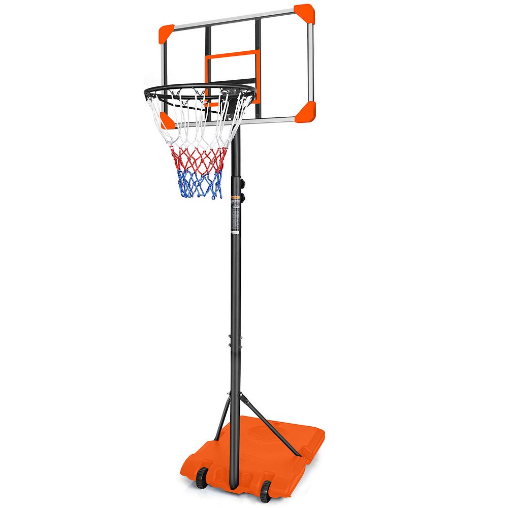 ELEMENT ACE Portable Basketball Goal System with Adjustable Height for ...