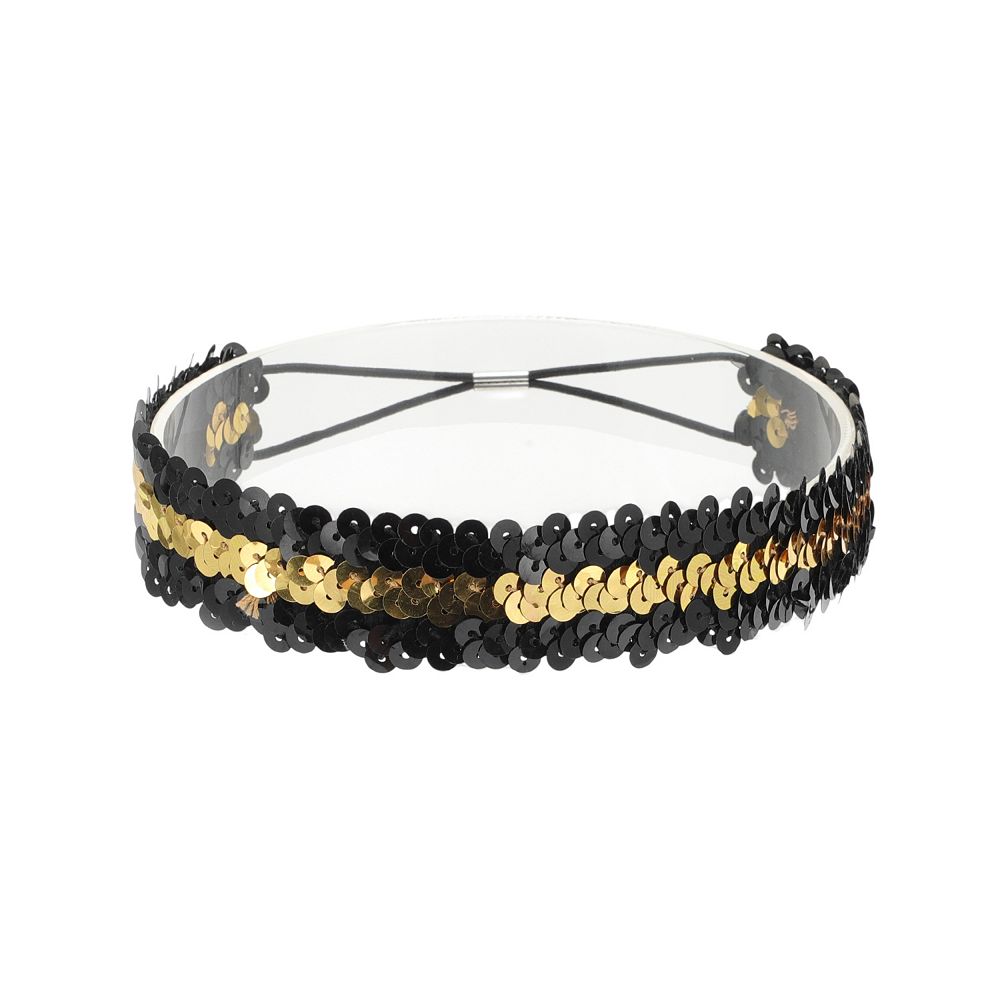 Elastic Band Sequins Headbands for Women 1 Pc