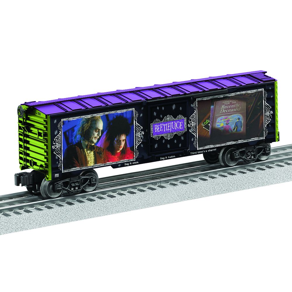 Lionel Beetlejuice 1988 O Gauge Model Train Boxcar