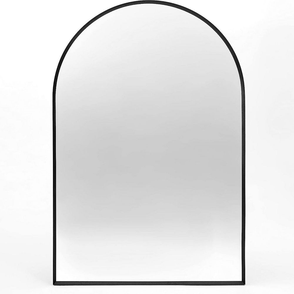 ELEMENT ACE Arched Metal Wall Mirror with Shatterproof Film and Modern ...