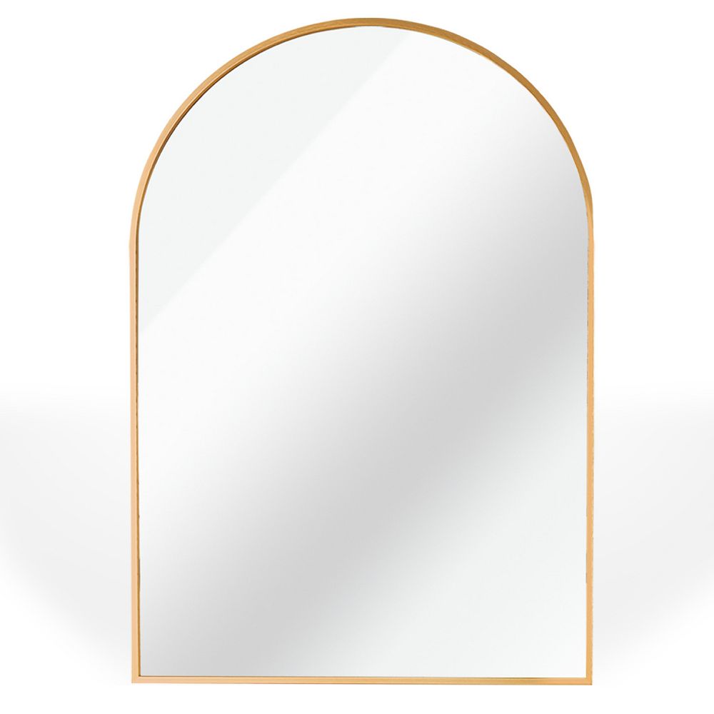 ELEMENT ACE Large Arched Wall Mirror with Metal Frame for Modern ...