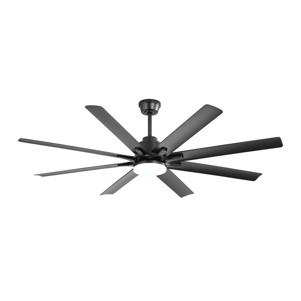 ELEMENT ACE 66-Inch Ceiling Fan with Dimmable LED Light, Smart Remote ...