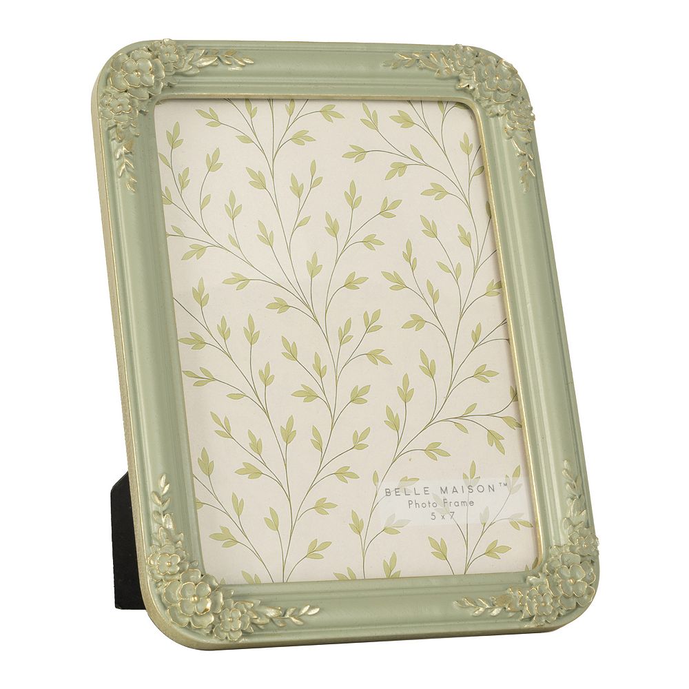 Belle Maison Ornate Resin 5" x 7" Picture Frame Table Decor