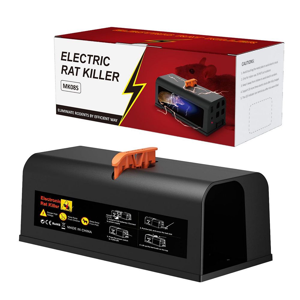 Electronic Mouse Trap Zapper for Indoors and Home with Anti-Escape ...