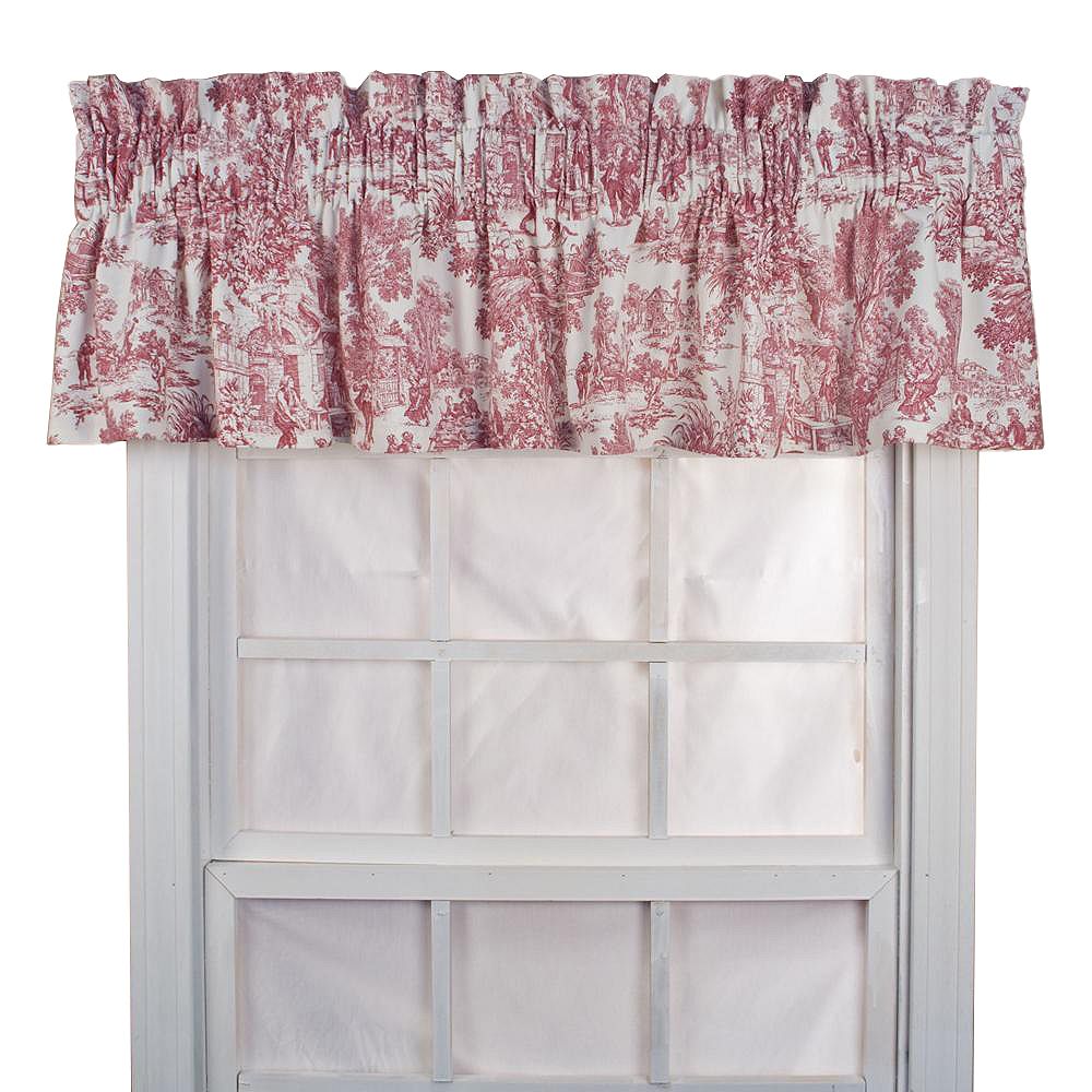 Victoria Park Toile Fabric Water Proof Room Darkening Blackout Tailored ...