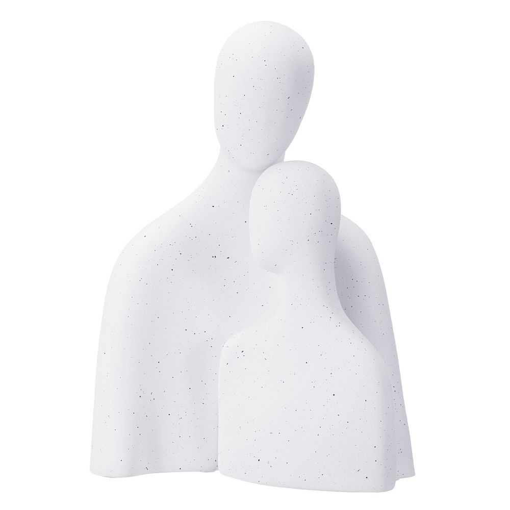 Art Ceramic Statues, Couple Sculpture Modern Romantic Centerpiece ...