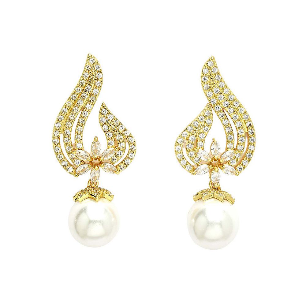 AGP PARIS Diva Collection Minimalist Cubic Zirconia Drops