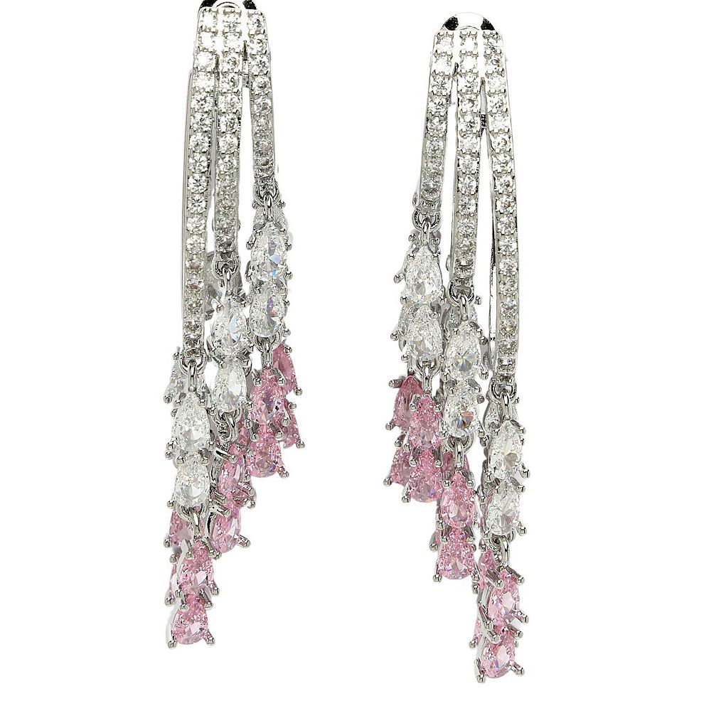 AGP PARIS Diva Collection Zirconia Dangle Earrings