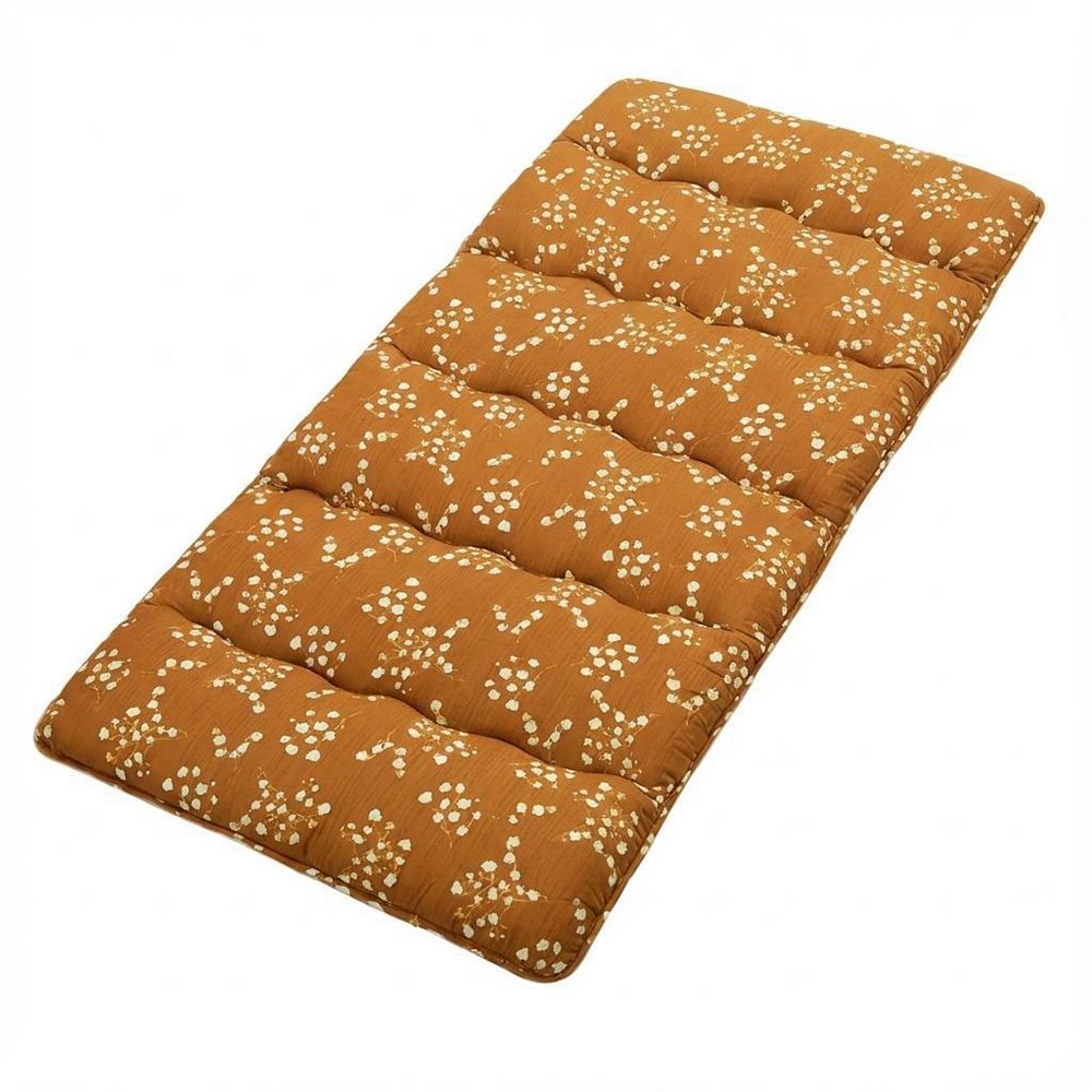 ANIXOL Floral Futon Floor Mattress, Medium Firm & Roll-Up