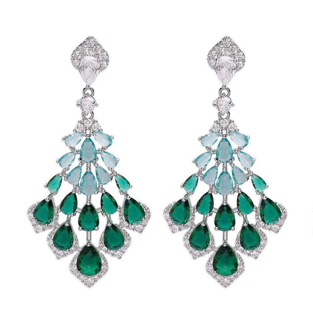 AGP PARIS Diva Chandelier Dangle Earrings