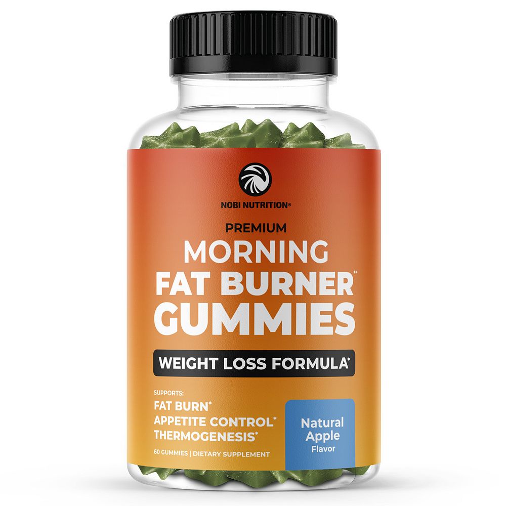Morning Fat Burner Gummies — Metabolism & Appetite Support, 60 Gummies.