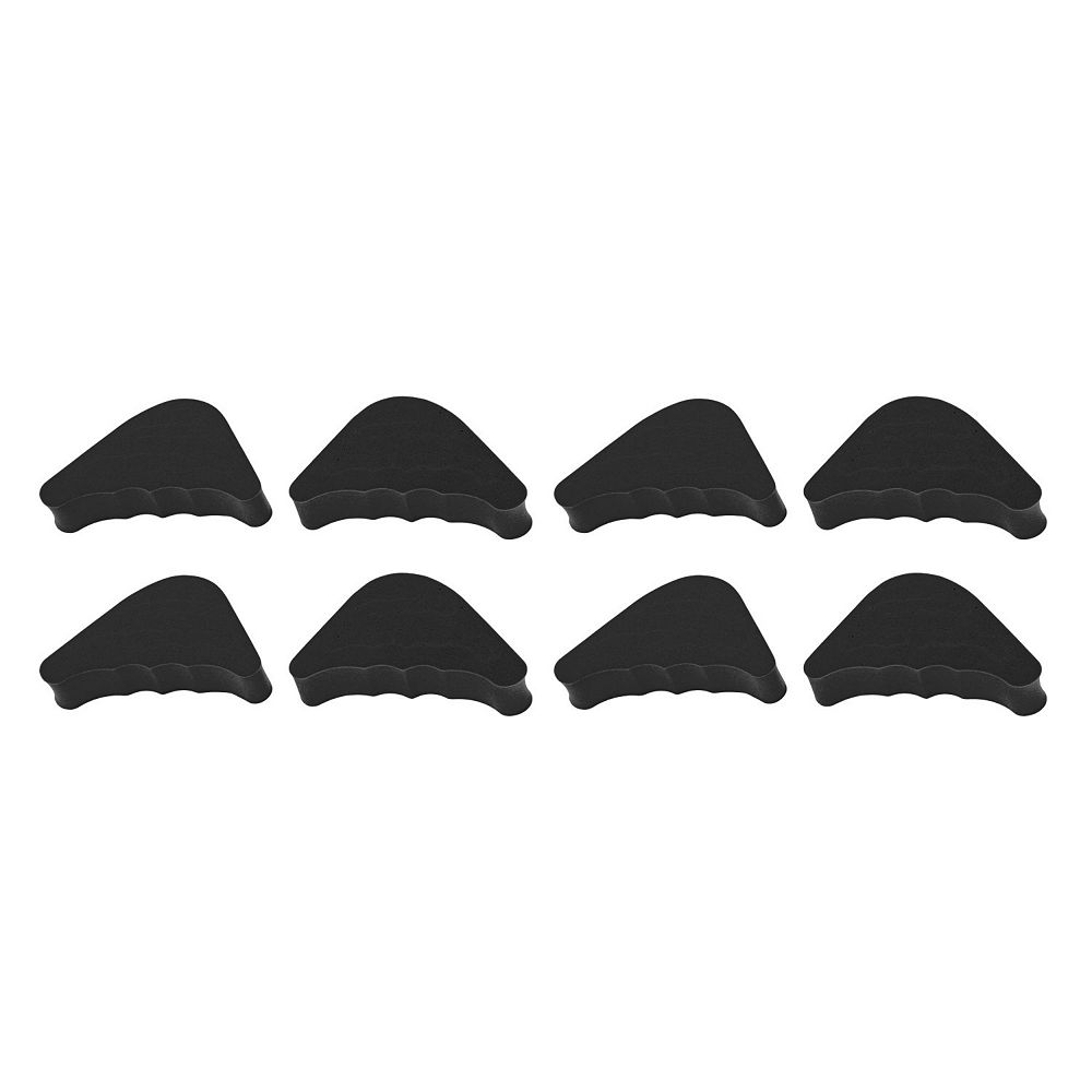4 Pairs Soft Round Head Wavy Hole Toe Plugs Comfortable Shoe Accessories