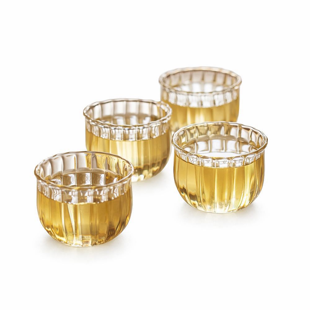 Kira Small Glass Cups Set of 4