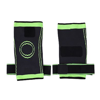 Straps O-shaped Pattern Knee Pads 1 Pc