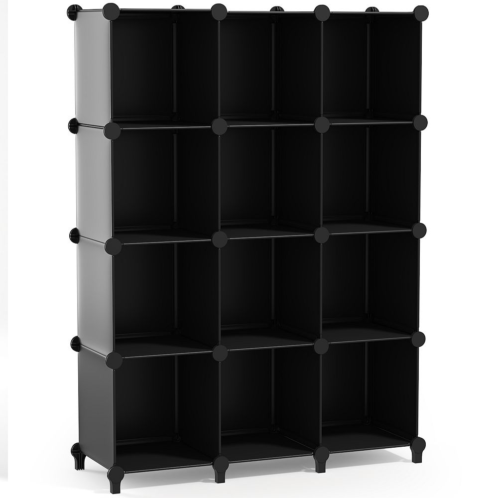 Sorbus 12-Cube Storage Organizer Cubby Shelf for Closet, Toys, Books ...