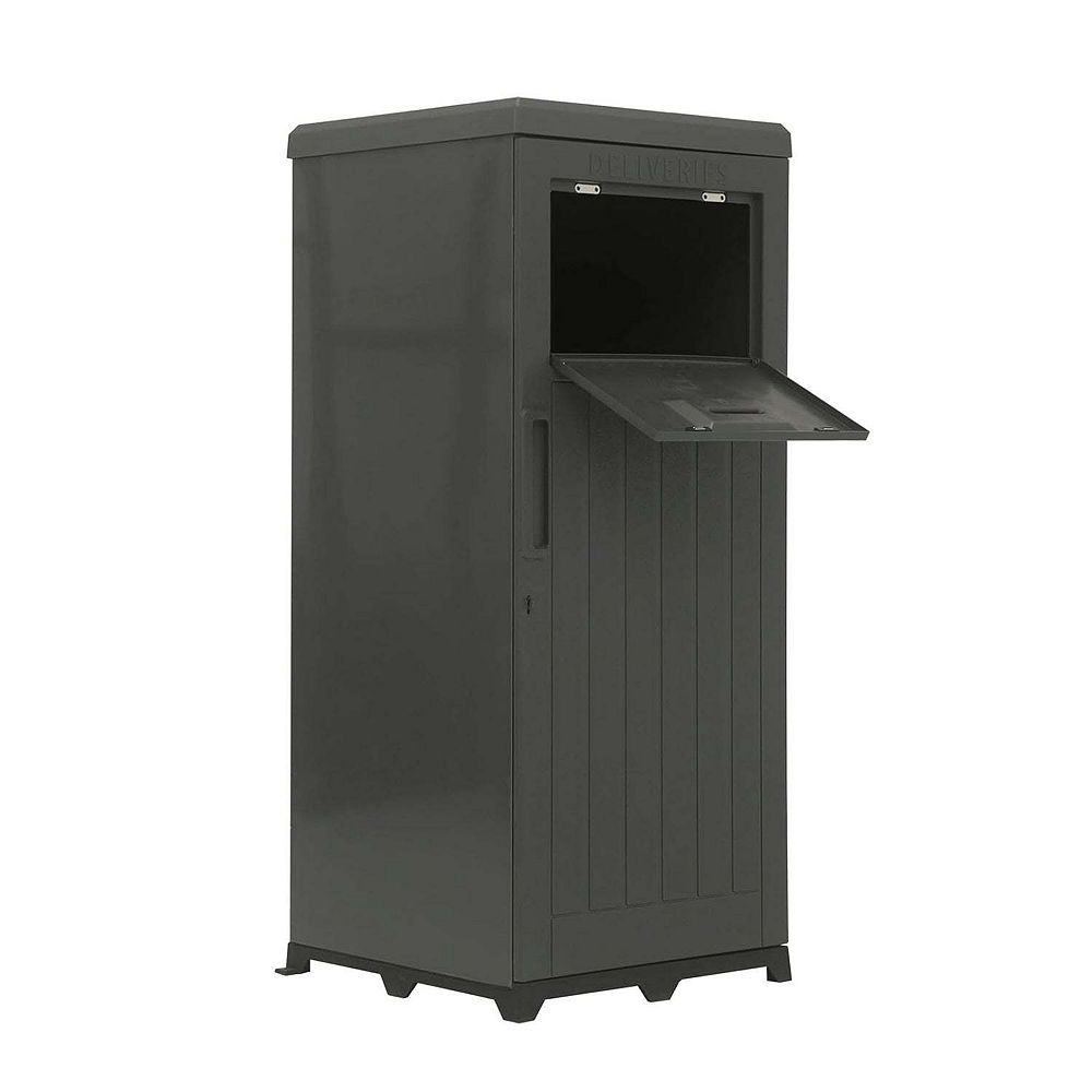 Lockable Waterproof Resin Package Delivery Box for Porch & Curbside