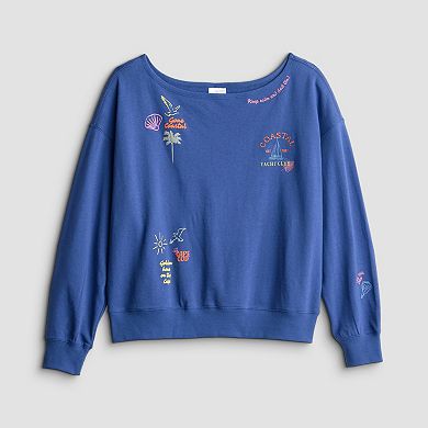 Juniors' Coastal Icon Terry Pullover