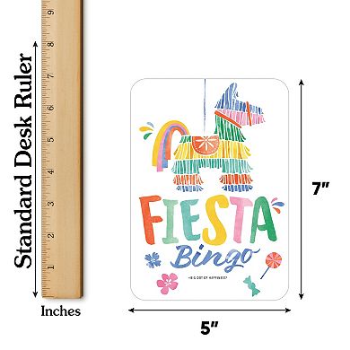 Big Dot of Happiness Fiesta Bingo Cards and Markers, Mexican Themed ...