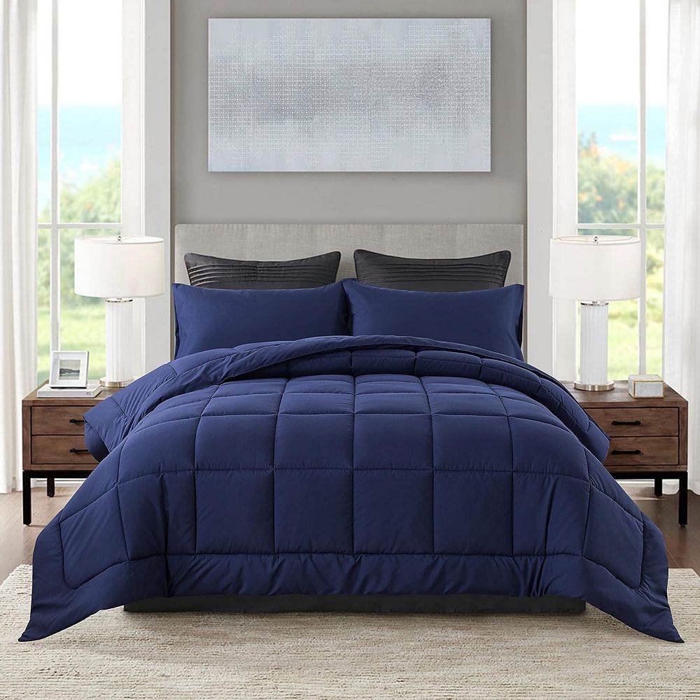 Twin Comforter Set -All Season Bedding Comforters Sets with 1 Pillow ...