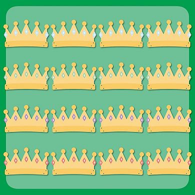 Big Dot of Happiness Paper Crown Headbands for Kids Prince or Princess ...