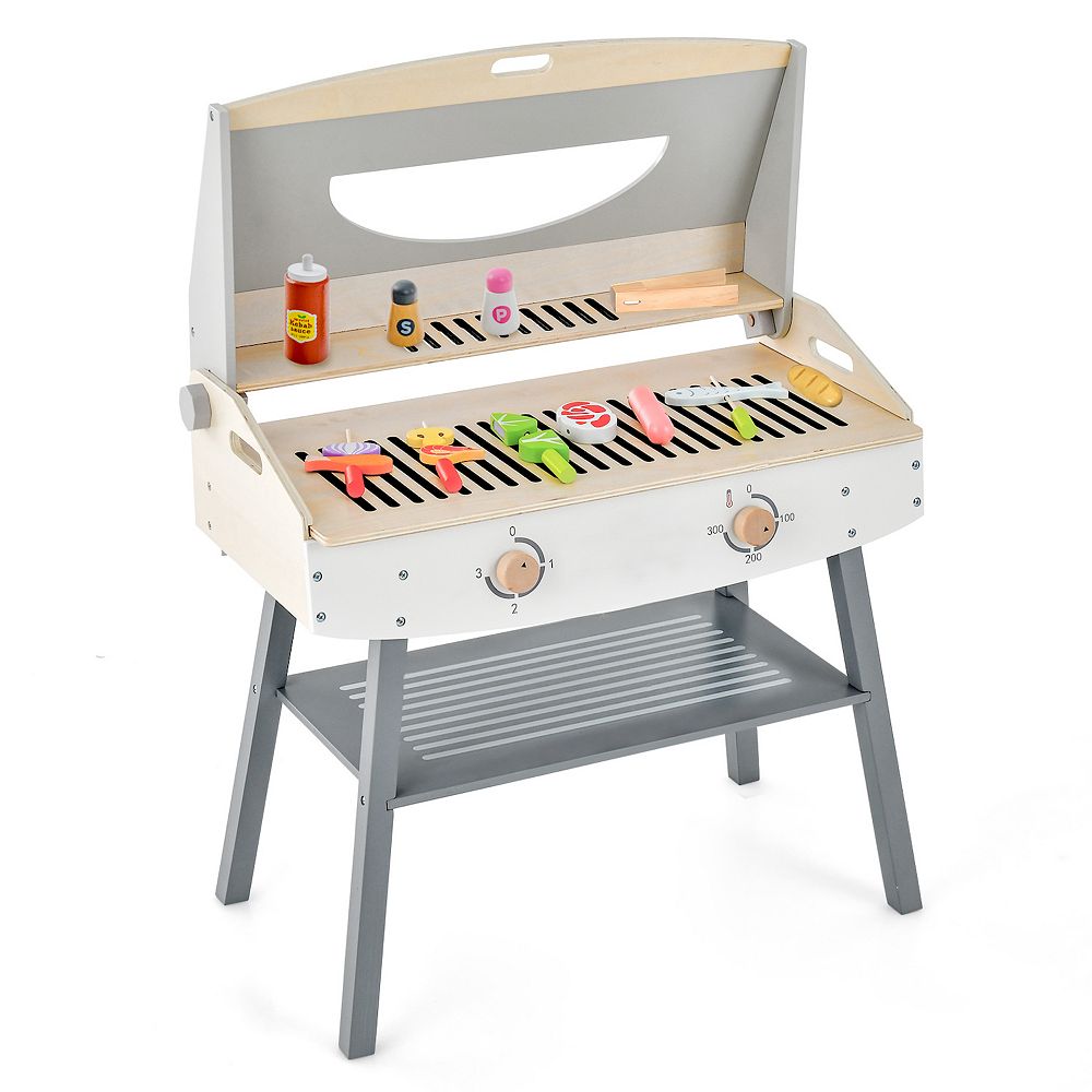 Kids Barbecue Grill Playset for Boys and Girls Ages 3 and Up