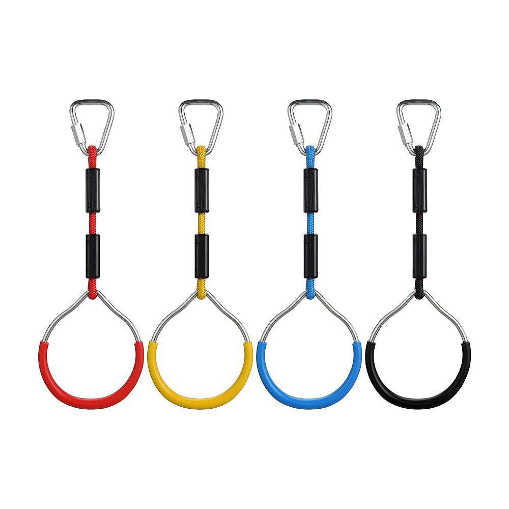 Bronze 4-Pack Colorful Ninja Rings