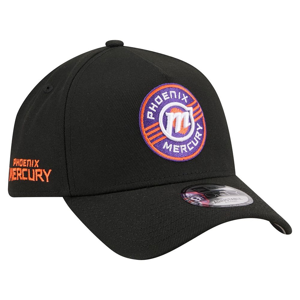 Unisex New Era Black Phoenix Mercury Core Logo A-Frame 9FORTY ...