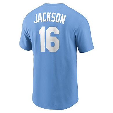 Men's Nike Bo Jackson Light Blue Kansas City Royals Cooperstown ...