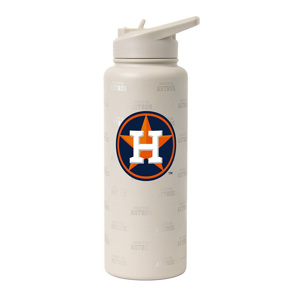 Logo Brands Houston Astros 34oz. Sand Ghost Quencher Bottle
