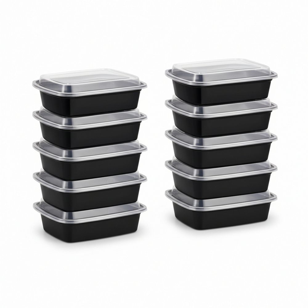 30 Pack 38oz Meal Prep Containers BPA Free Stackable Microwave and ...